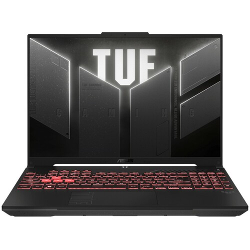 ASUS TUF Gaming A16 FA607NUG-RL142, 16" FHD, AMD Ryzen 7 7445HS, 16GB, 1TB SSD, RTX4050-6GB, DOS, siva