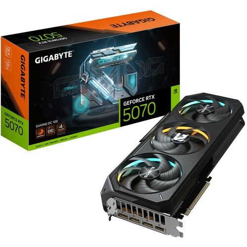 GIGABYTE RTX 5070 GAMING 12GB 192bit GV-N5070GAMING OC-12GD rev 1.0