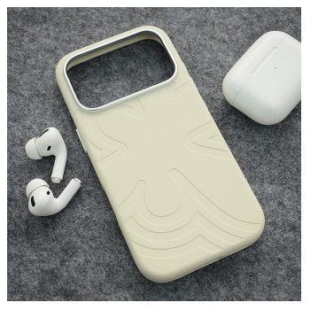 Maska Mag Case Abstract Flow za iPhone 17 Pro Max antique white