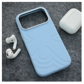Maska Mag Case Abstract Flow za iPhone 17 Pro Max cloud blue