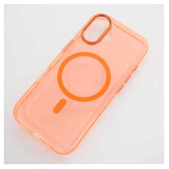 Maska Mag Case IPF Transparent za iPhone 17 narandzasta