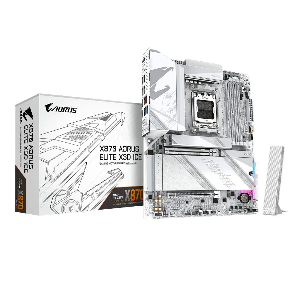GIGABYTE X870 AORUS ELITE X3D ICE