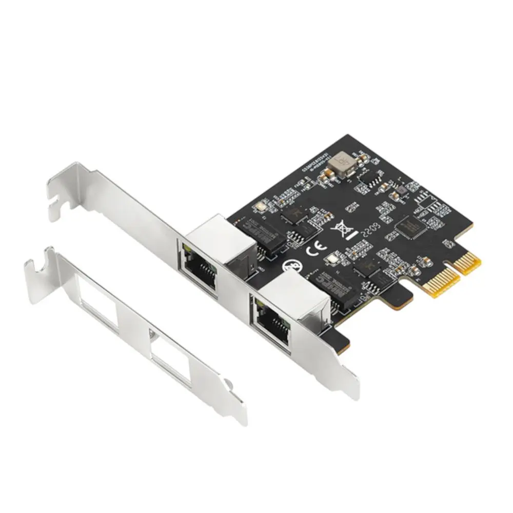 E-GREEN 2-port 2.5 Gigabit Ethernet PCI-Express kontroler