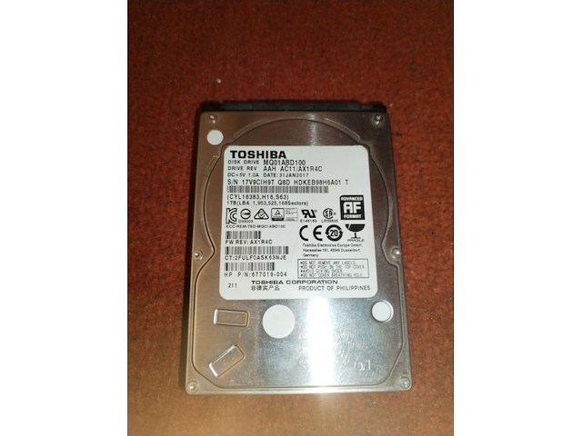 Hard Disk 2.5`` 1TB Toshiba MQ01ABD100
