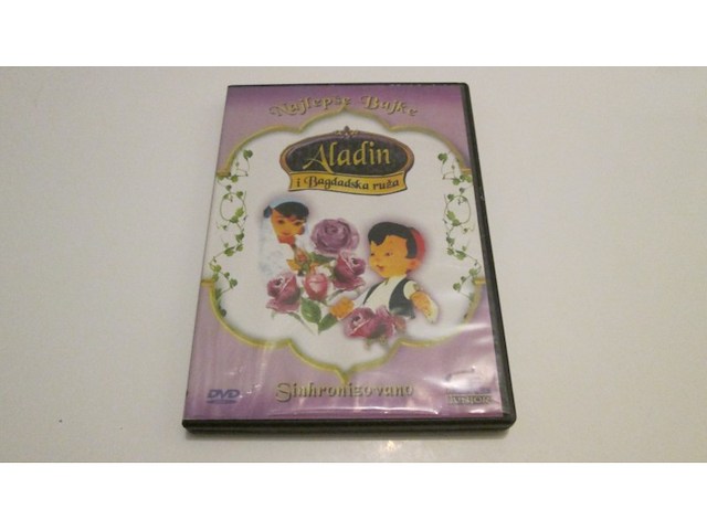 Aladin I Bagdadska Ruza DVD Crtani