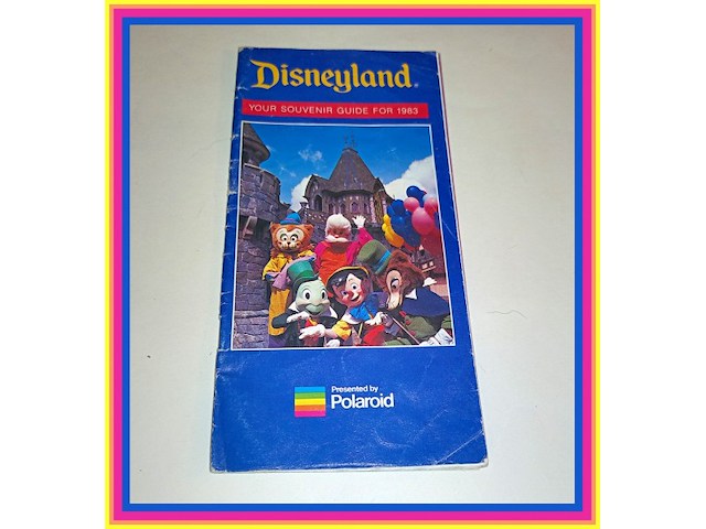 Walt Disney DISNEYLAND souvenir guide 1983 ✰ ˚ ❤️ ★