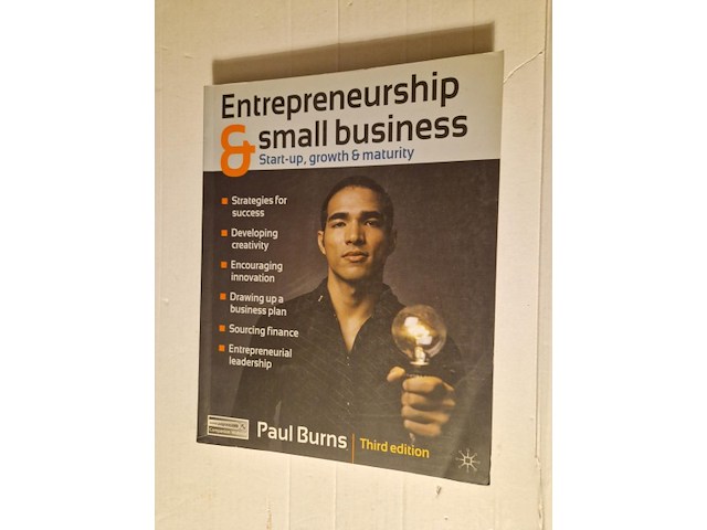 Paul Burns Entrepreneurship and Small Business: Start-u