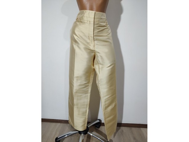 SIXTH SENSE 100% svilene pantalone 48-NOVO