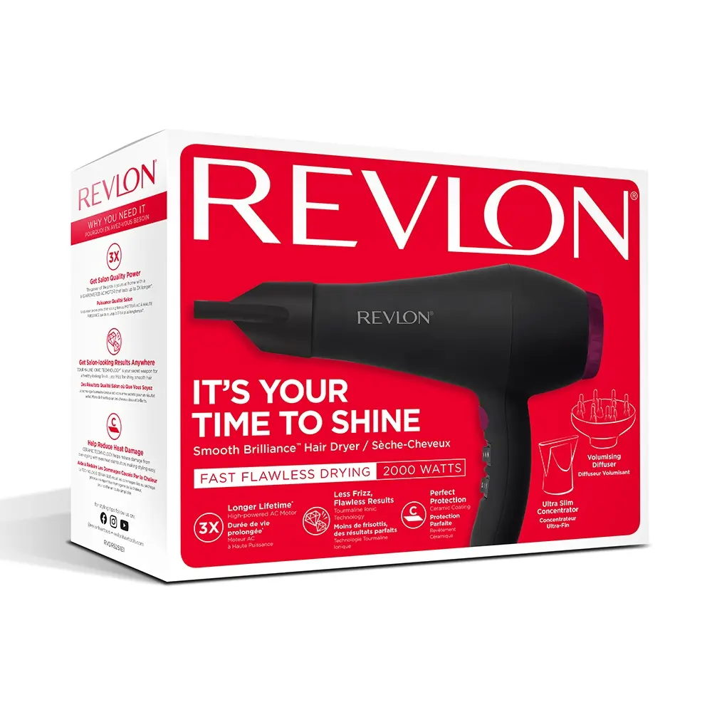 Revlon Fen za kosu Smooth RVDR5251E1, Crni