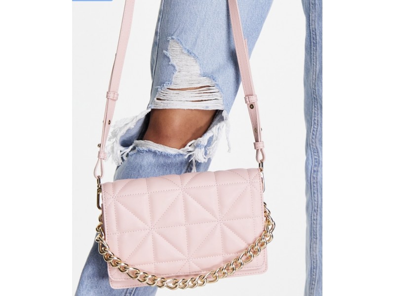 Topshop quilted nude torba NOVO