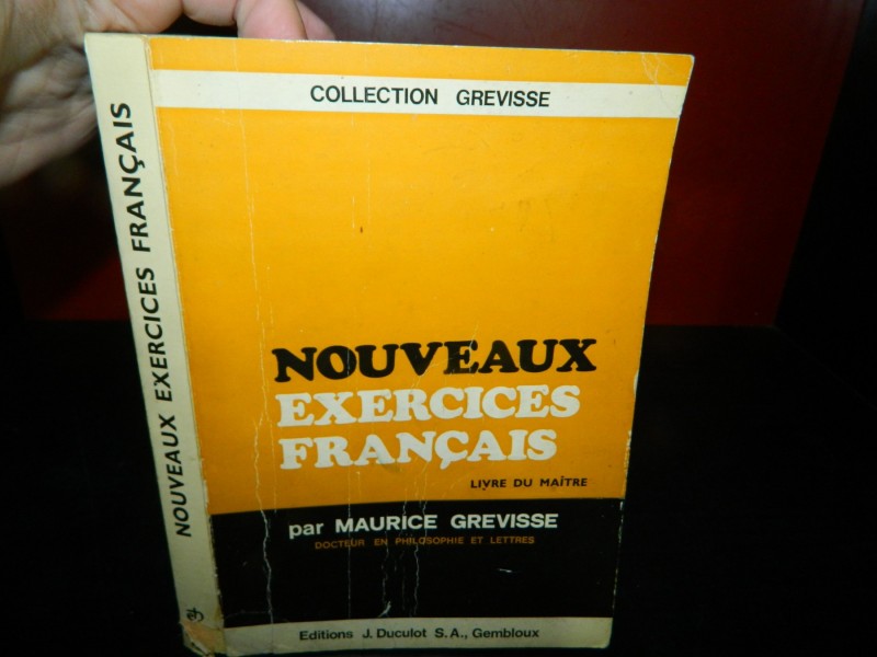 Nouveaux Exercises Francais, Maurice Grevisse