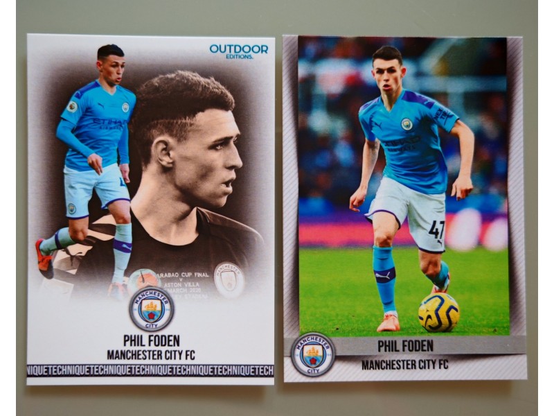 Phil FODEN lot kartica - Technique 2020 Outdoor