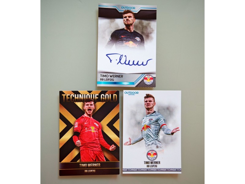 Timo WERNER lot kartica - Technique 2020 Outdoor