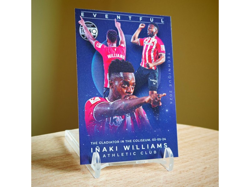 Inaki WILLIAMS Gladiator kartica - Technique 2024