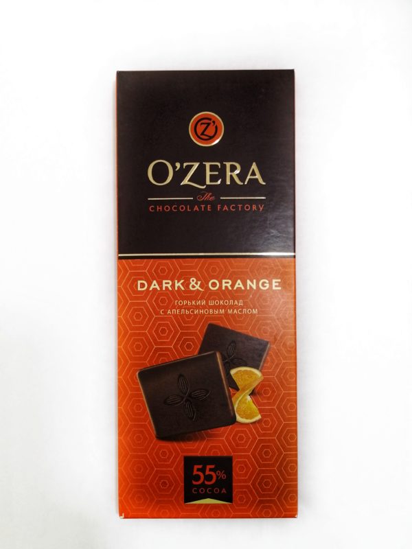 ČOKOLADA OZERA ORANGE 55% KAKAO 90gr KDV