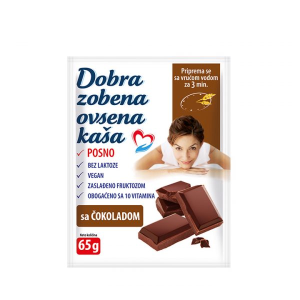 DOBRA OVSENA KAŠA ČOKOLADA 60G LOMAX