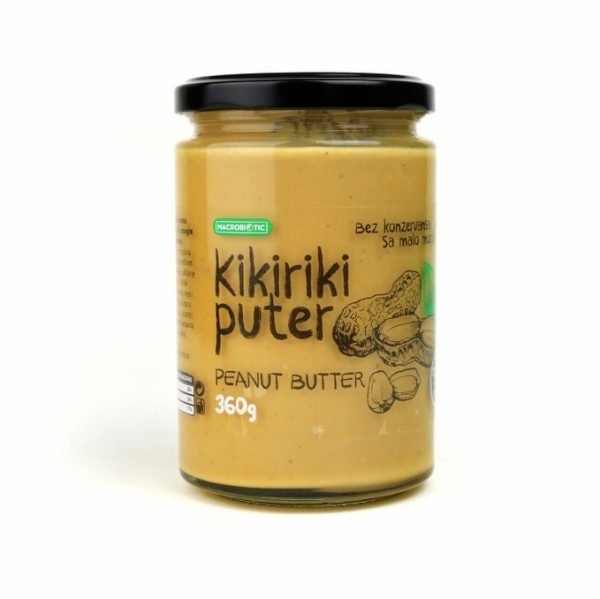 KIKIRIKI PUTER 360g MACROBIOTIC