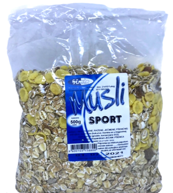 SIMIN MUSLI SPORT 500G/KOM