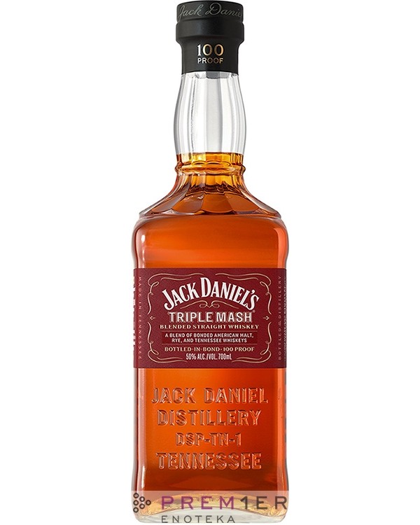 Jack Daniel’s Triple Mash Blended Straight Whiskey 0.70l + GRATIS HLADNE KOCKE