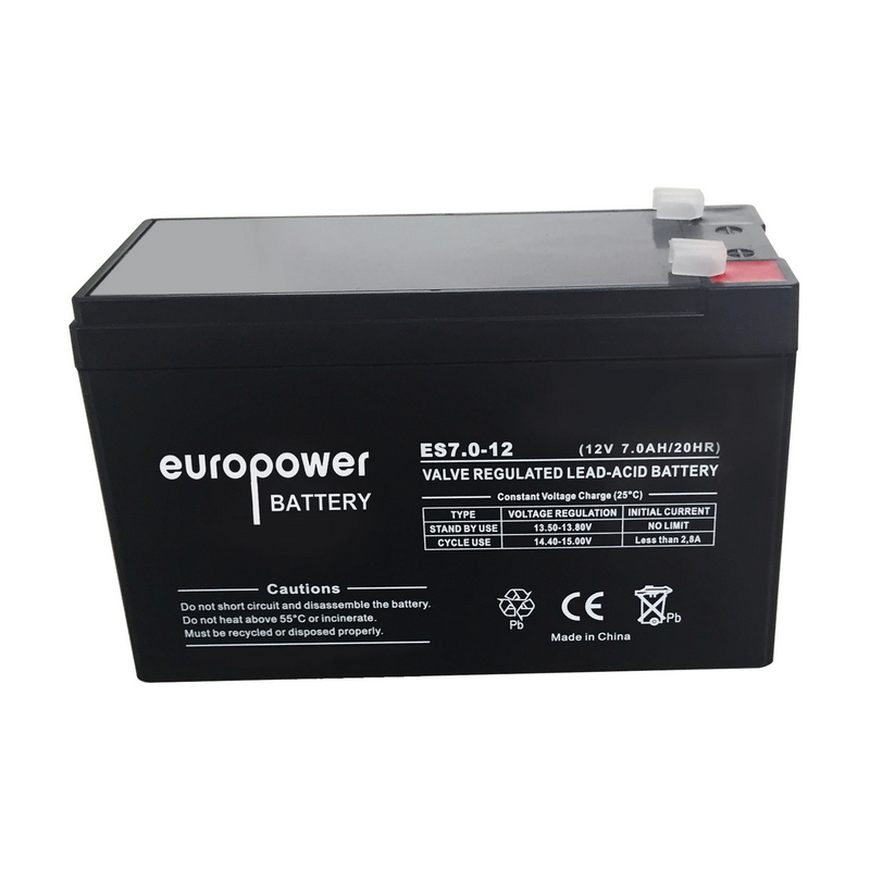 Baterija XRT EUROPOWER 12V 7Ah
