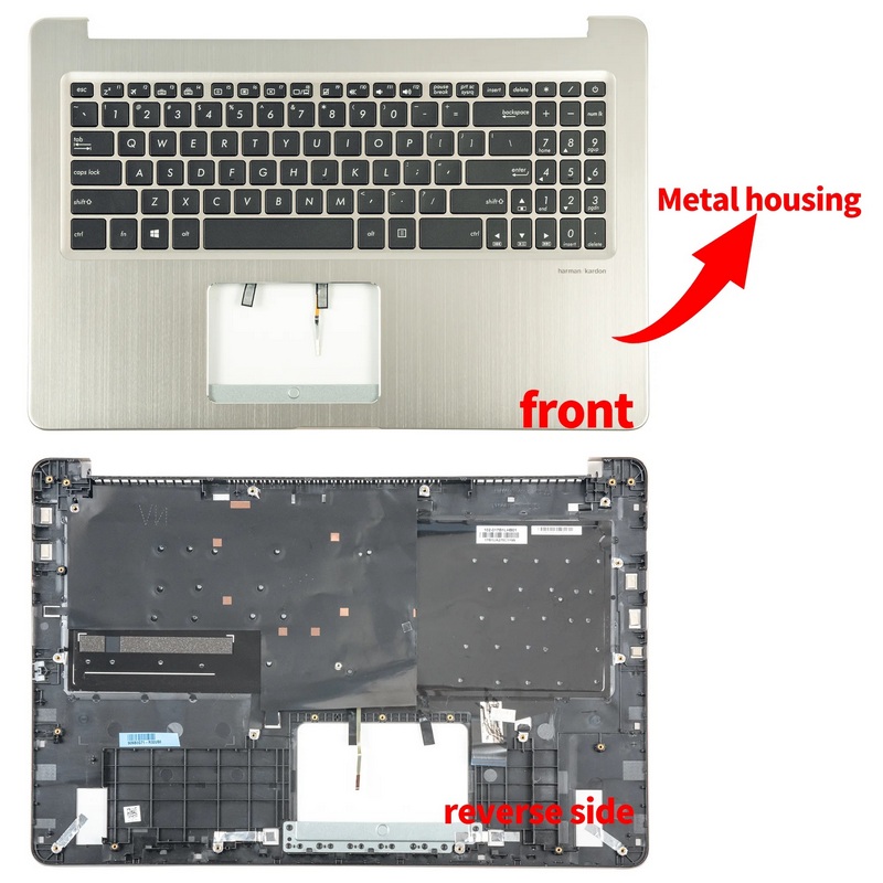 Palmrest (C Cover) sa tastaturom za laptop Asus X580 X580 VivoBook N580 series