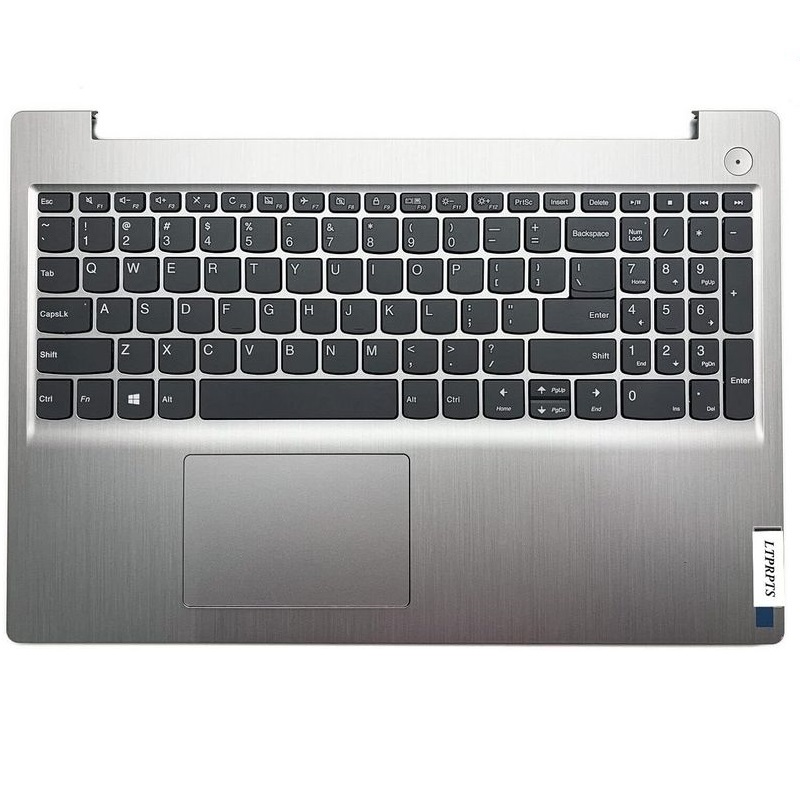 Palmrest (C Cover) sa tastaturom za laptop Lenovo IdeaPad 3 15IIL05 5ADA05 15IML05 srebrna