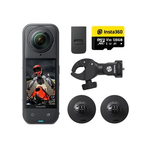 Insta360 X5 Motorcycle Bundle