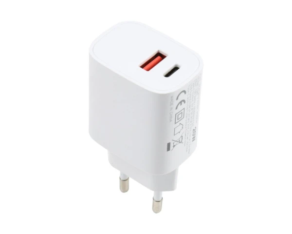 FAST ASIA Strujni Fast punjac 1xUSB A+1xTIP C 20W