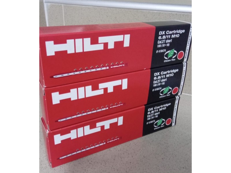 Hilti, municija za zakucavanje eksera