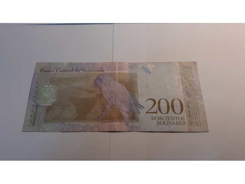 VENECUELA- 200 BOLIVARES - 2018