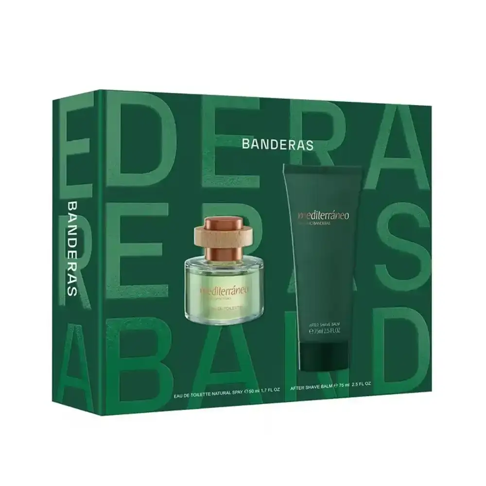 Antonio Banderas Muški parfemski set Mediterraneo Edt 50 ml + Balzam posle brijanja 75 ml