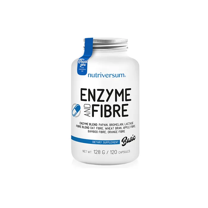 Nutriversum Enzyme and Fibre 120 kapsula