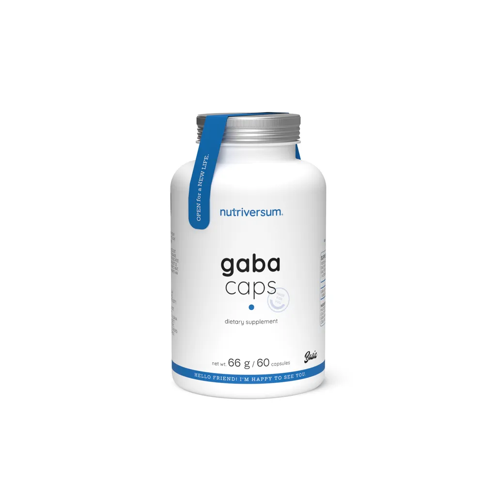 Nutriversum GABA Caps (Gama-aminobuterna kiselina) 60 kapsula