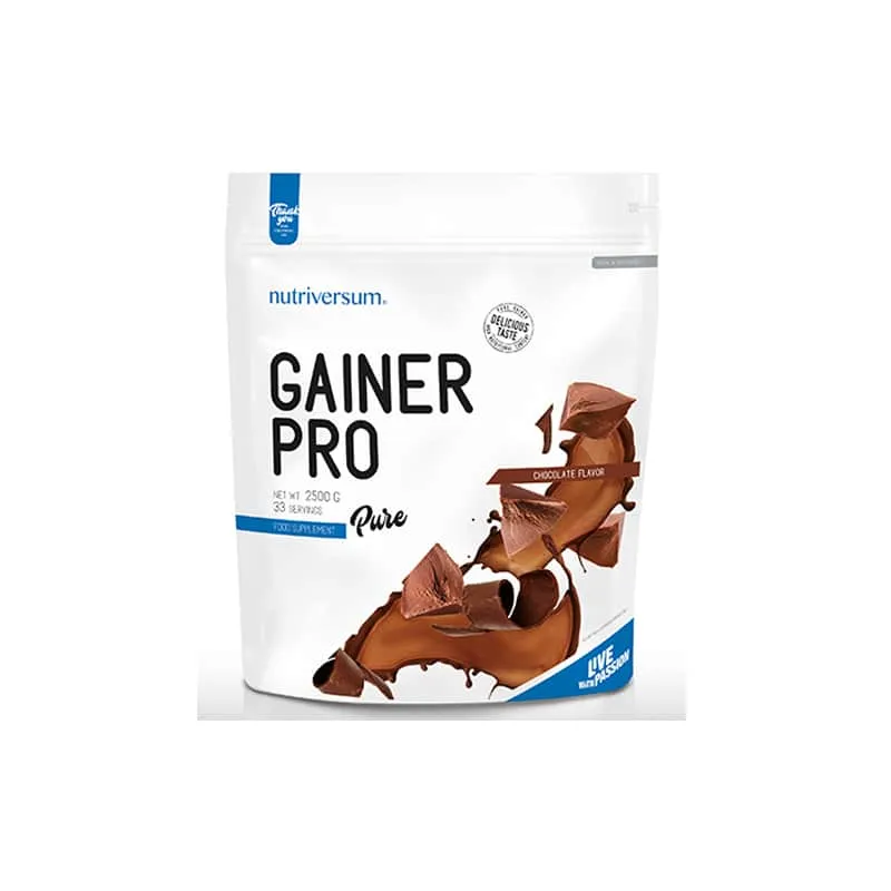 Nutriversum Gainer Pro Chocolate (sa kreatinom) 1000 g