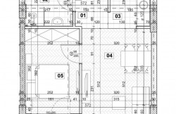 DETELINARA, 40m2, Dvosoban sa pdv