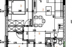 ADICE, 45m2, Dvoiposoban, Izgradnja