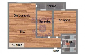 Prodajem Stan-Apartman, Podbara