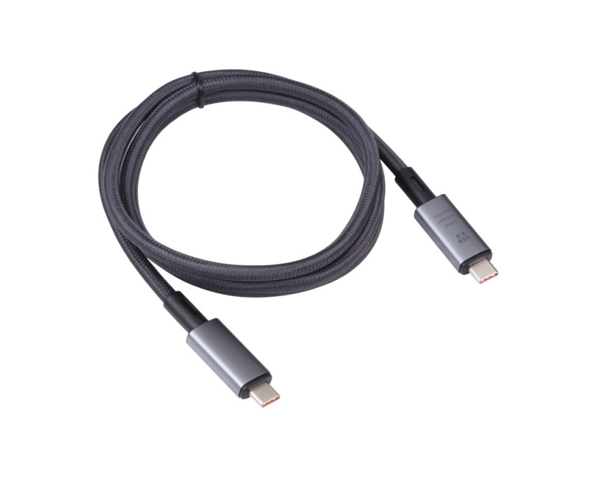 Kabl USB 4.0 Tip-C (M/M) 8K/60 Hz, 240W 2m, crni