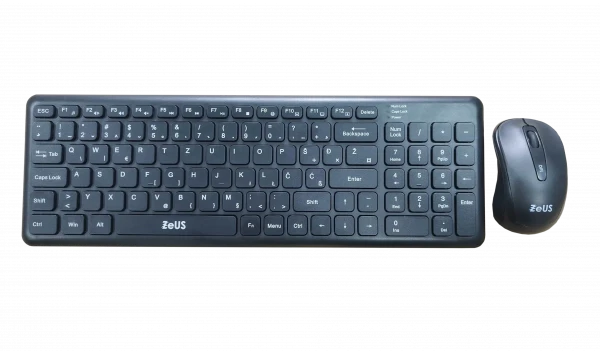 Bežična tastatura + miš Zeus Z300 Srb