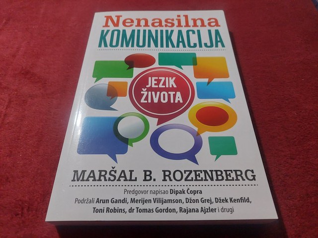 Nenasilna komunikacija jezik života Maršal Rozenberg