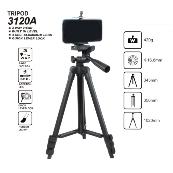 Stativ Tripod 3120 crni