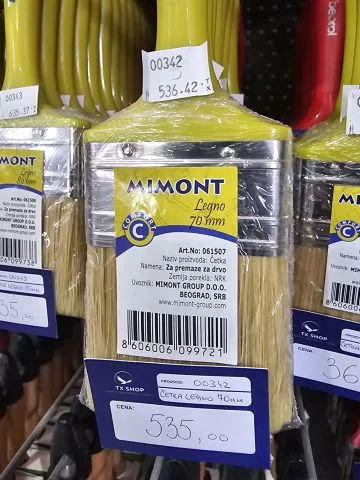 ČETKA LEGNO 70 MM MIMONT