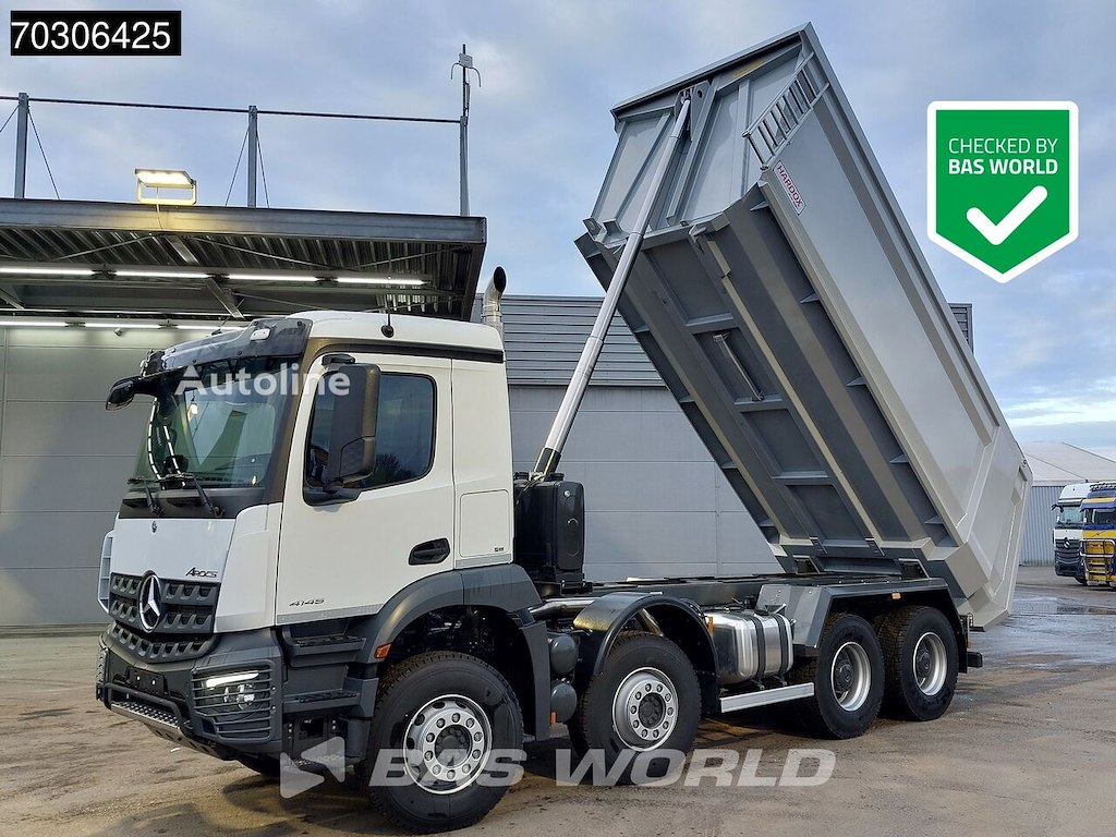 Novi Mercedes-Benz Arocs 4145 8X4 NEW! 19m3 Remmel tipper Big-Axle Steelsuspension kiper