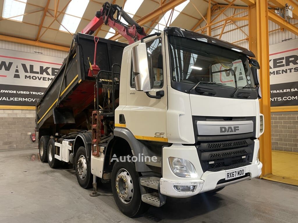 DAF CF 440 8X4 *EURO 6* TIPPER GRAB – 2017 – RX67 MDO kiper