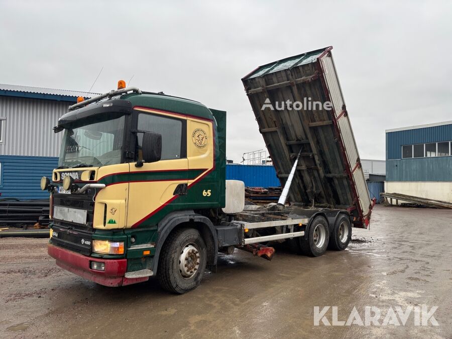 Prodaje se Scania 164G 480 kiper na aukciji