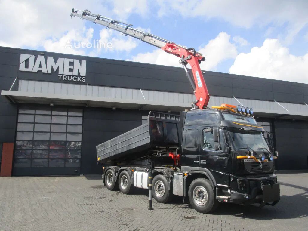 Volvo FMX 500 8x4 EFFER 255/6S + Kipper kiper