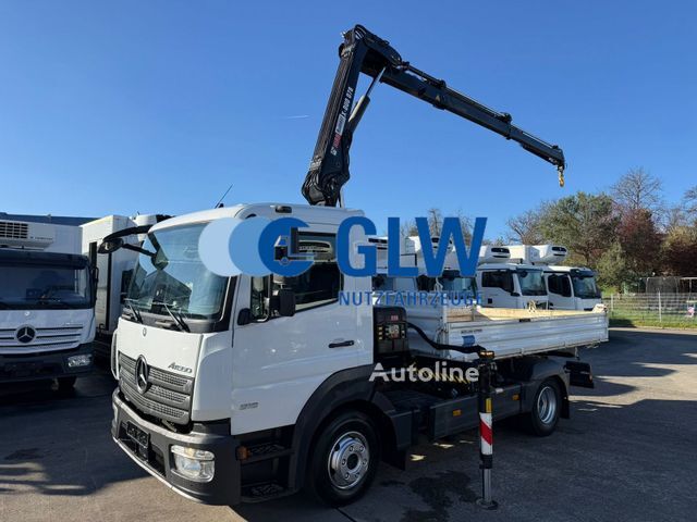 Mercedes-Benz ATEGO 816 Kipper 3-Seiten*KRAN HIAB X 078*2xAHK kiper