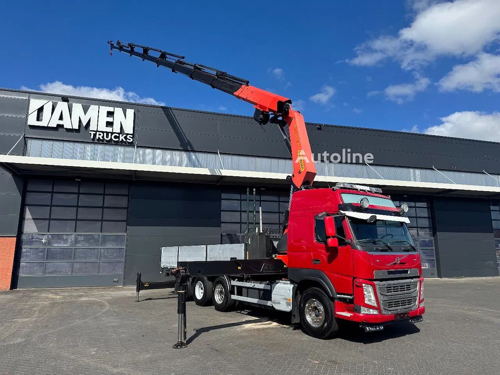 Volvo FM 460 8x4 Palfinger PK 53002-SH G kamion s ravnom platformom