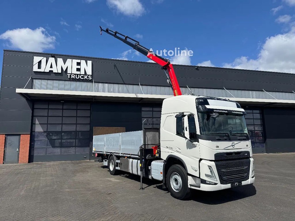 Volvo FM 330 ( New Model ) 4x2 Palfinger PK 12002-EH D kamion s ravnom platformom