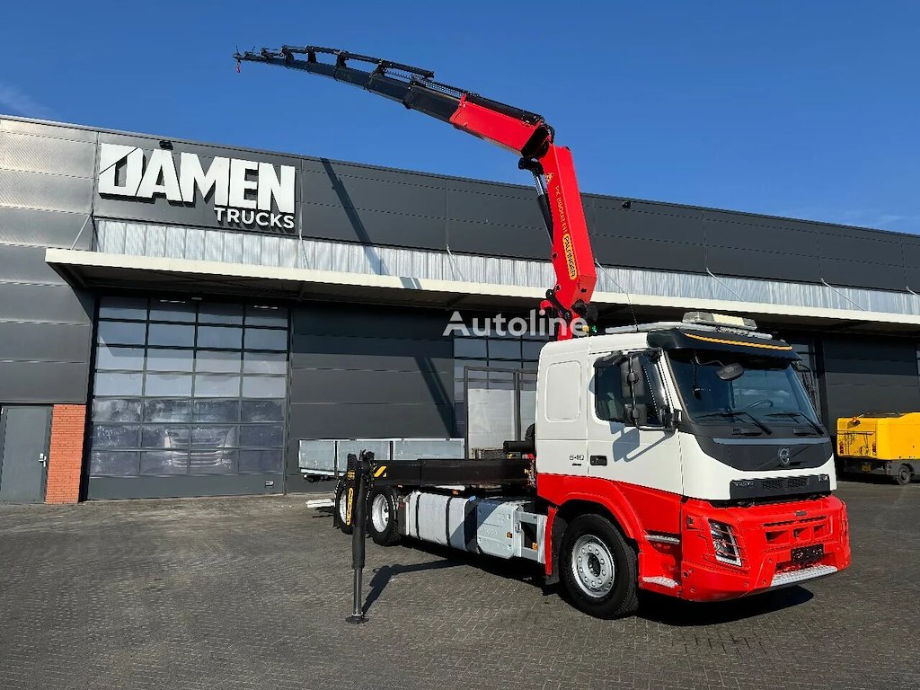 Volvo FMX 540 6x2 Palfinger PK 26002- EH G kamion s ravnom platformom